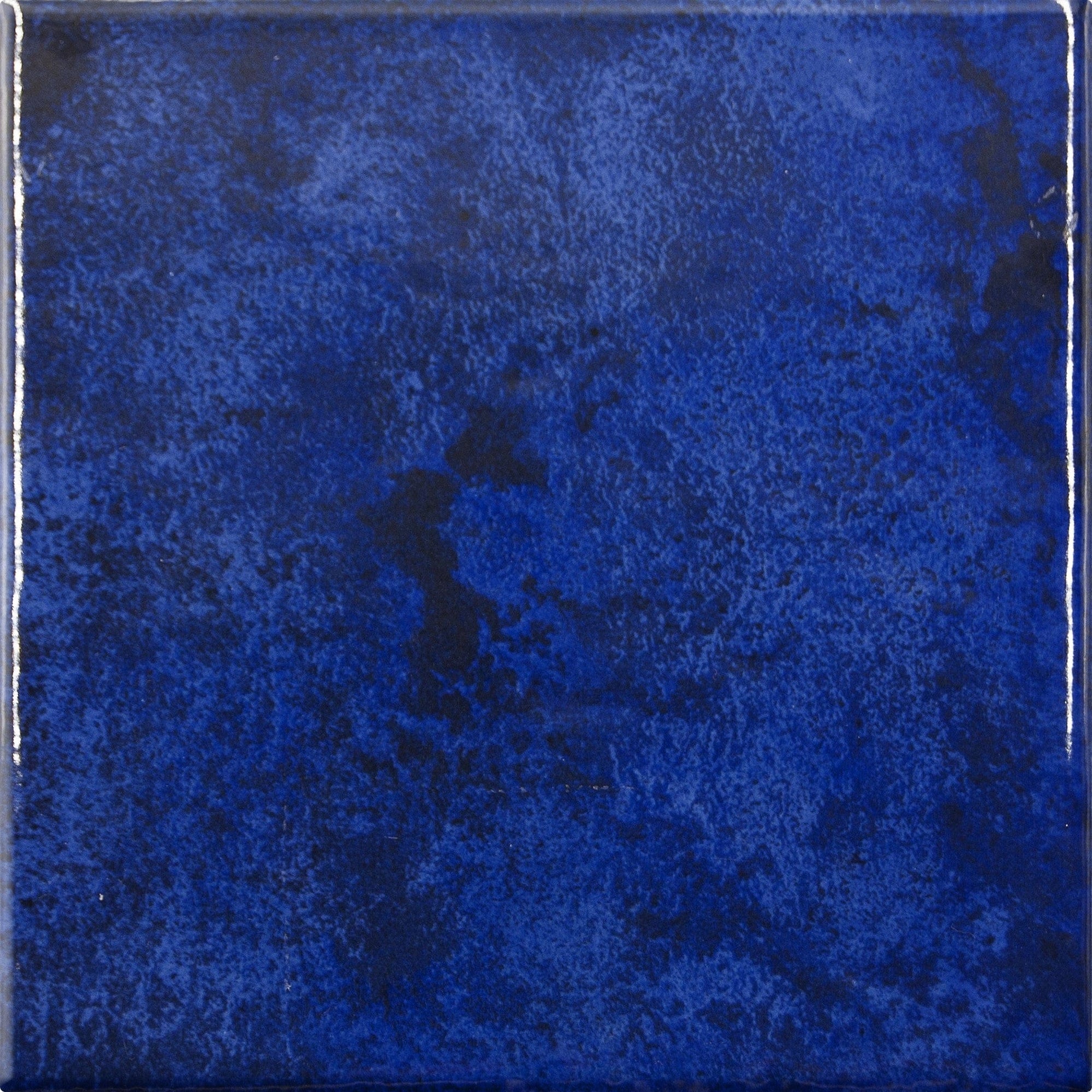 AlttoGlass Cobalto Blue 6x6 Glossy Porcelain Tile | Oasis Tile